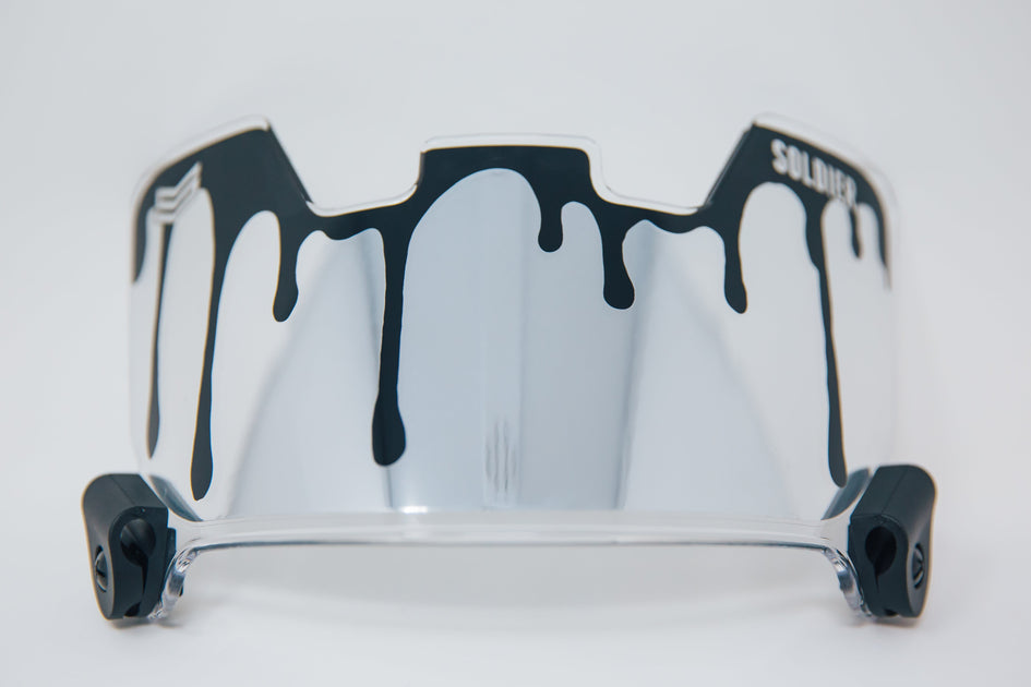 SOLDIER FOOTBALL HELMET VISORS – Tagged "black drip visor" – Soldier Sports