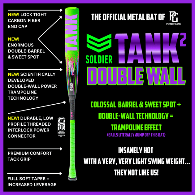 SOLDIER TANK USSSA BAT - SOLDIER SPORTS – Soldier Sports