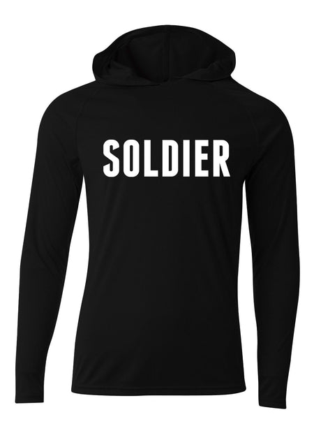 SOLDIER LONG SLEEVE HOODED TEE – Soldier Sports